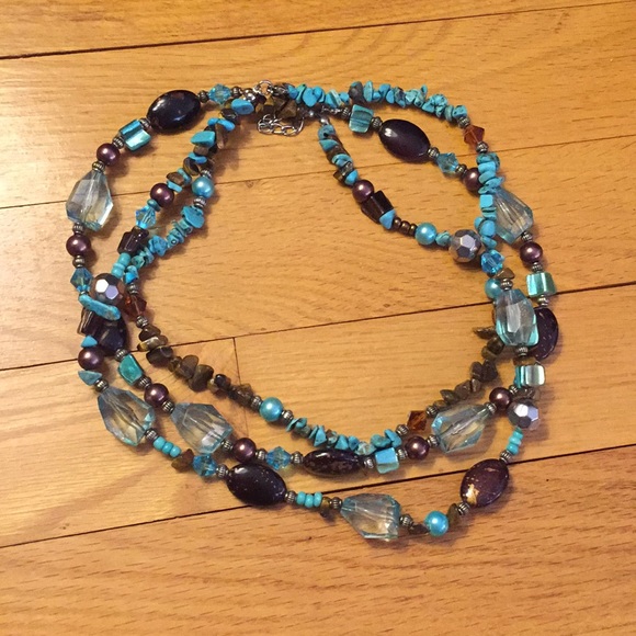 Jewelry | Layered Beaded Necklace | Poshmark